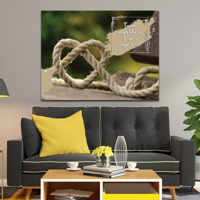 Tablou canvas printat pe panza model tablou-inspirational-funia ...